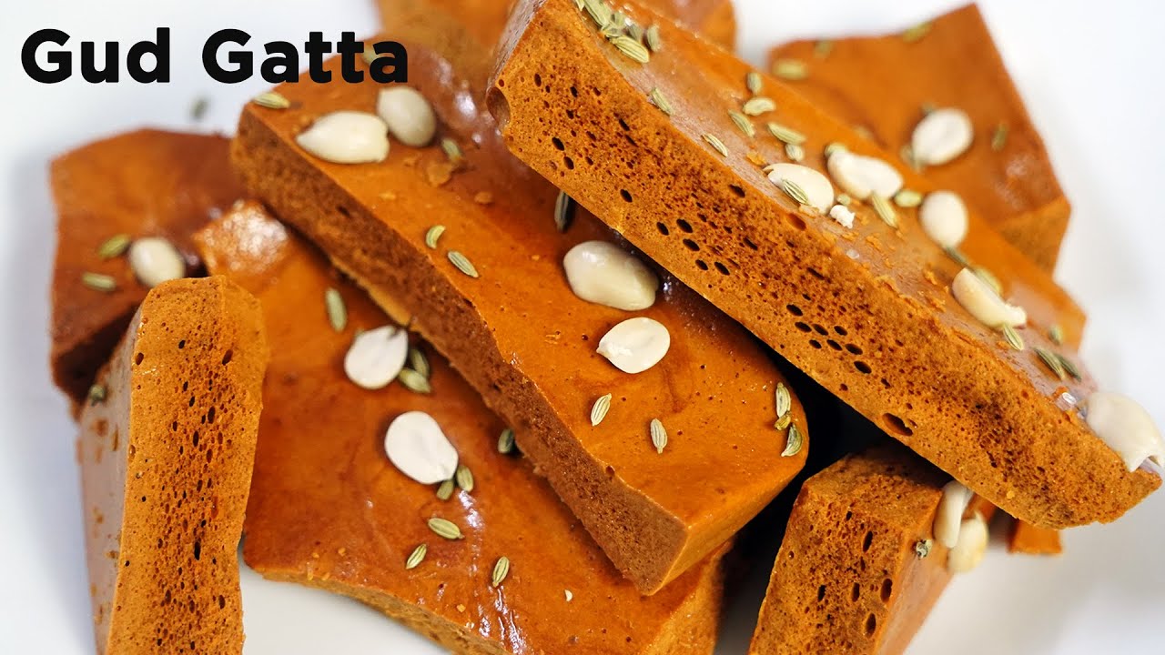 रेसिपी जो आपके बचपन की यादों को ताज़ा कर देगी | जालीदार गुडगट्टा | Gur ...