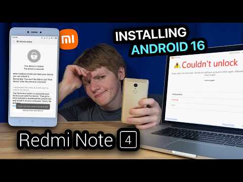 Installation von Android 16 auf dem Xiaomi Redmi Note 4 (Custom ROM)