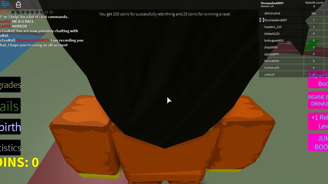 [UPD] Running Simulator | REBIRTHS (cheater) - YouTube