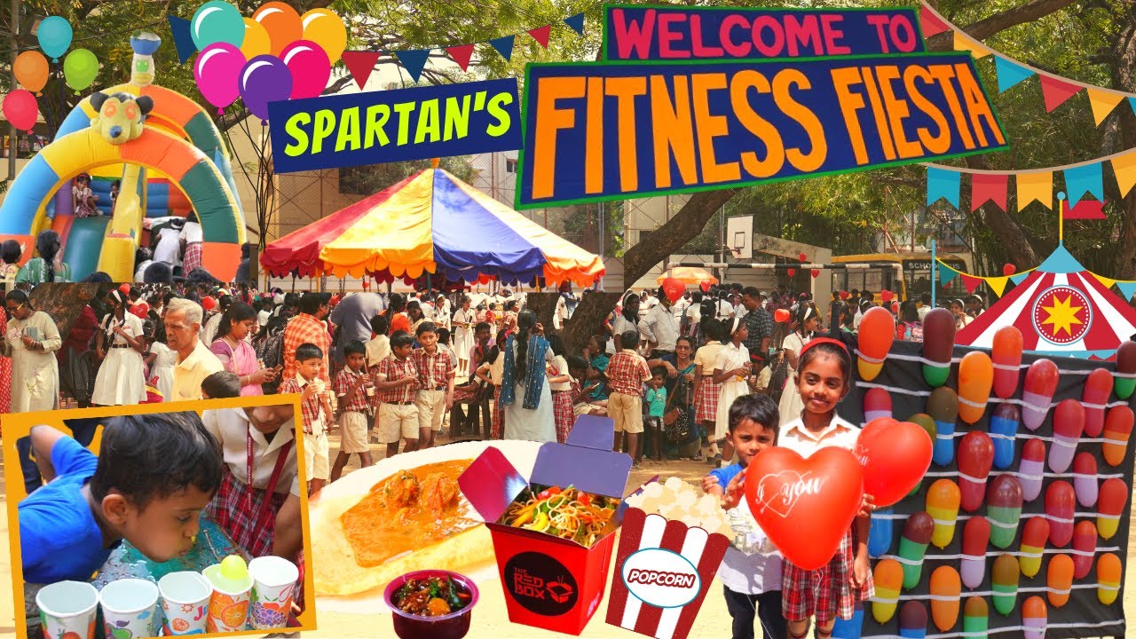 Sema Fun at School Carnival | Spartan School Fitness Fiesta | #carnival ...