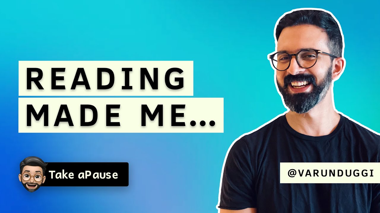 How to Build a Reading Habit | Practical Tips | Varun Duggi | Take ...