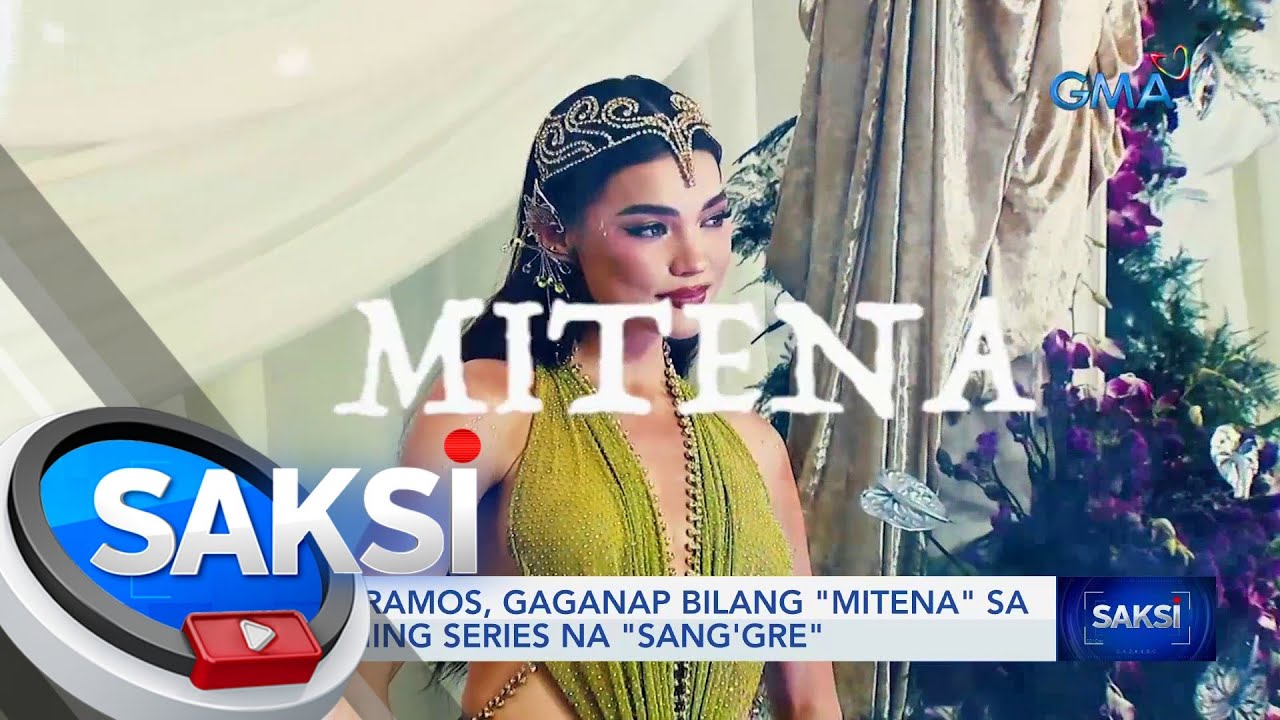 Rhian Ramos, gaganap bilang "Mitena" sa upcoming series na "Sang'gre" | Saksi - YouTube