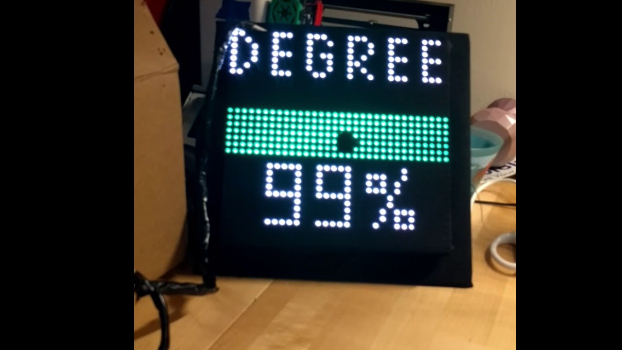 LED Matrix Graduation Hat - YouTube