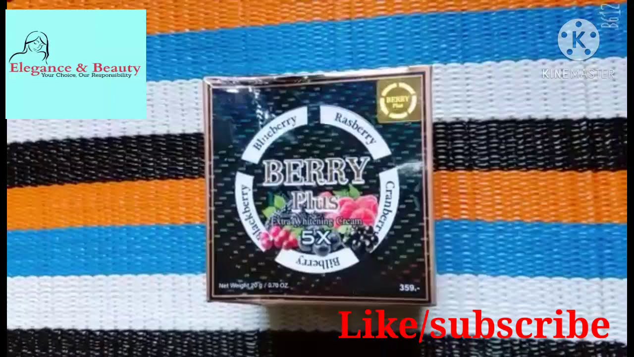 Berry plus extra whitening cream review | Best whitening cream 2020 ...