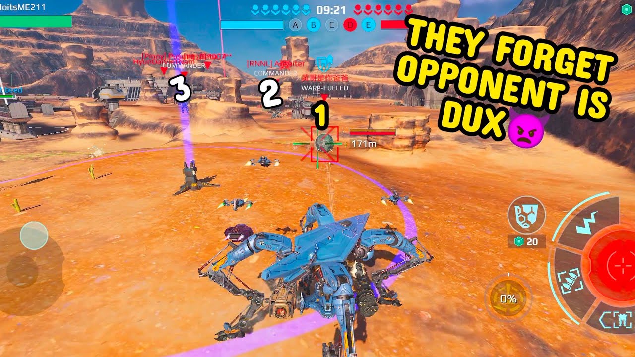 War Robots - DUX LYNX OPHION- Gameplay Max Graphics Giveaway Robots ...