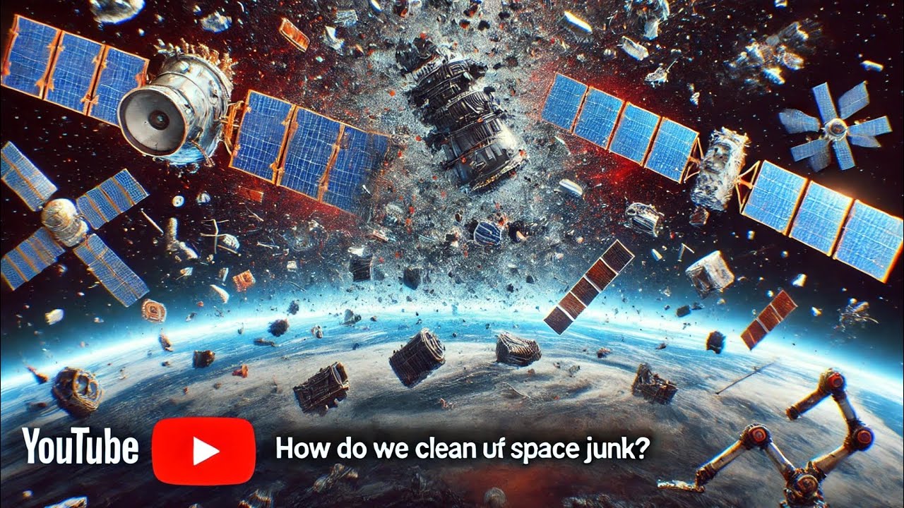 How Do We Clean Up Space Junk?"#space #clean #facts - YouTube