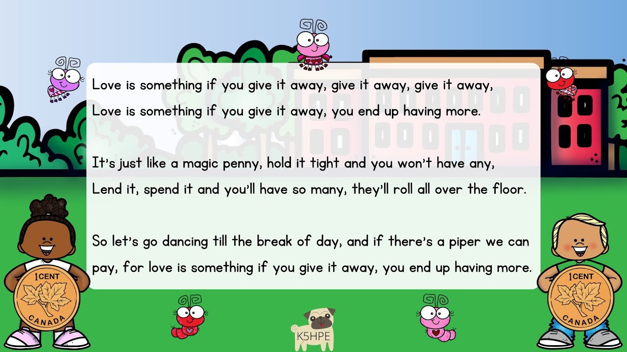 Music: Magic Penny, Vocal Music Education, Children Singing Choir Songs ...