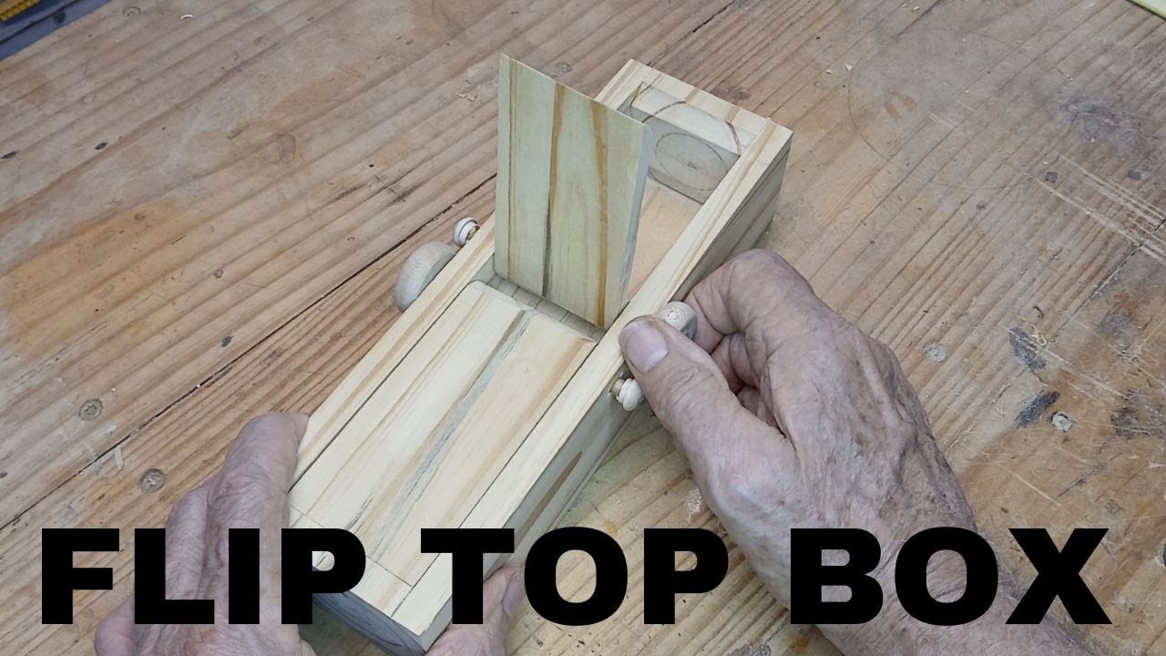 Making A Wooden Box With Just A Scroll Saw And A Single Block Of Wood ...