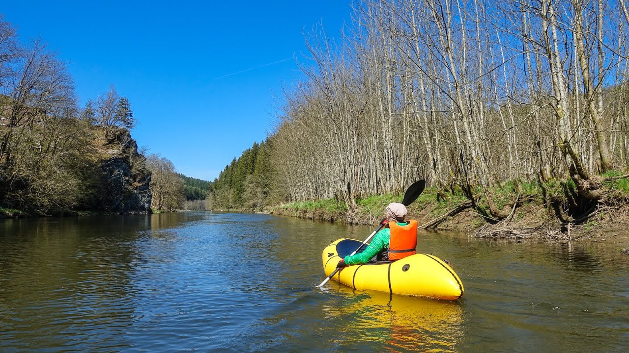 Belgium 2022-04-16: Packrafting Semois (Mortehan - Dohan) - YouTube
