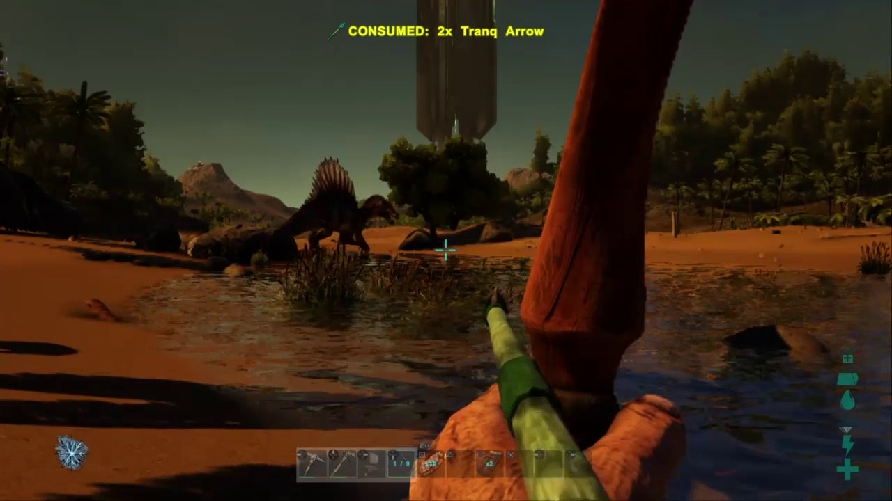 Ark survival evolved part 12 inland parasur hunting - YouTube