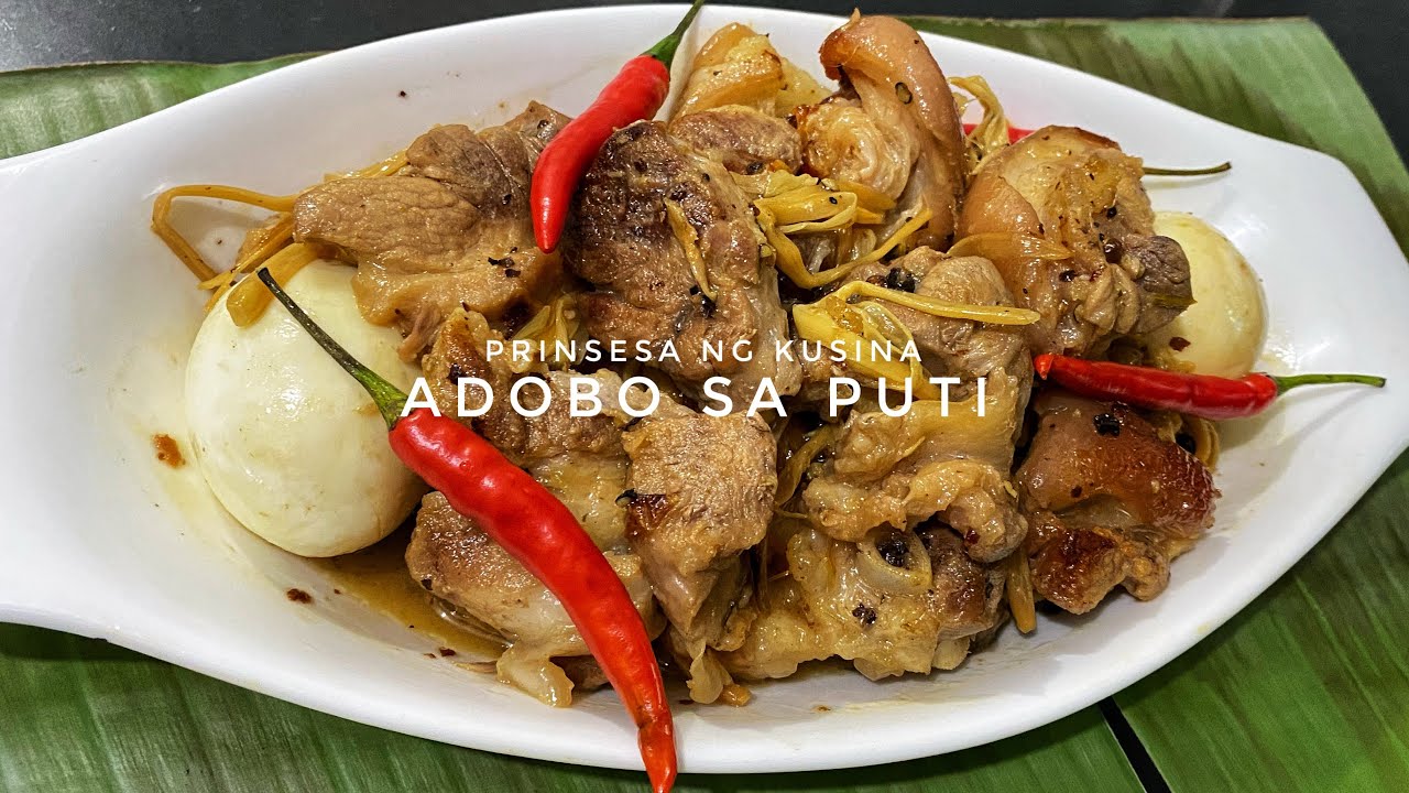 Adobo sa Puti - YouTube