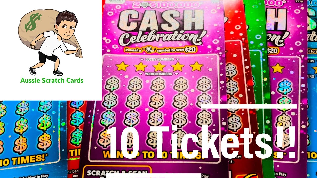 $5 Cash Celebration! Scratch Tickets - YouTube