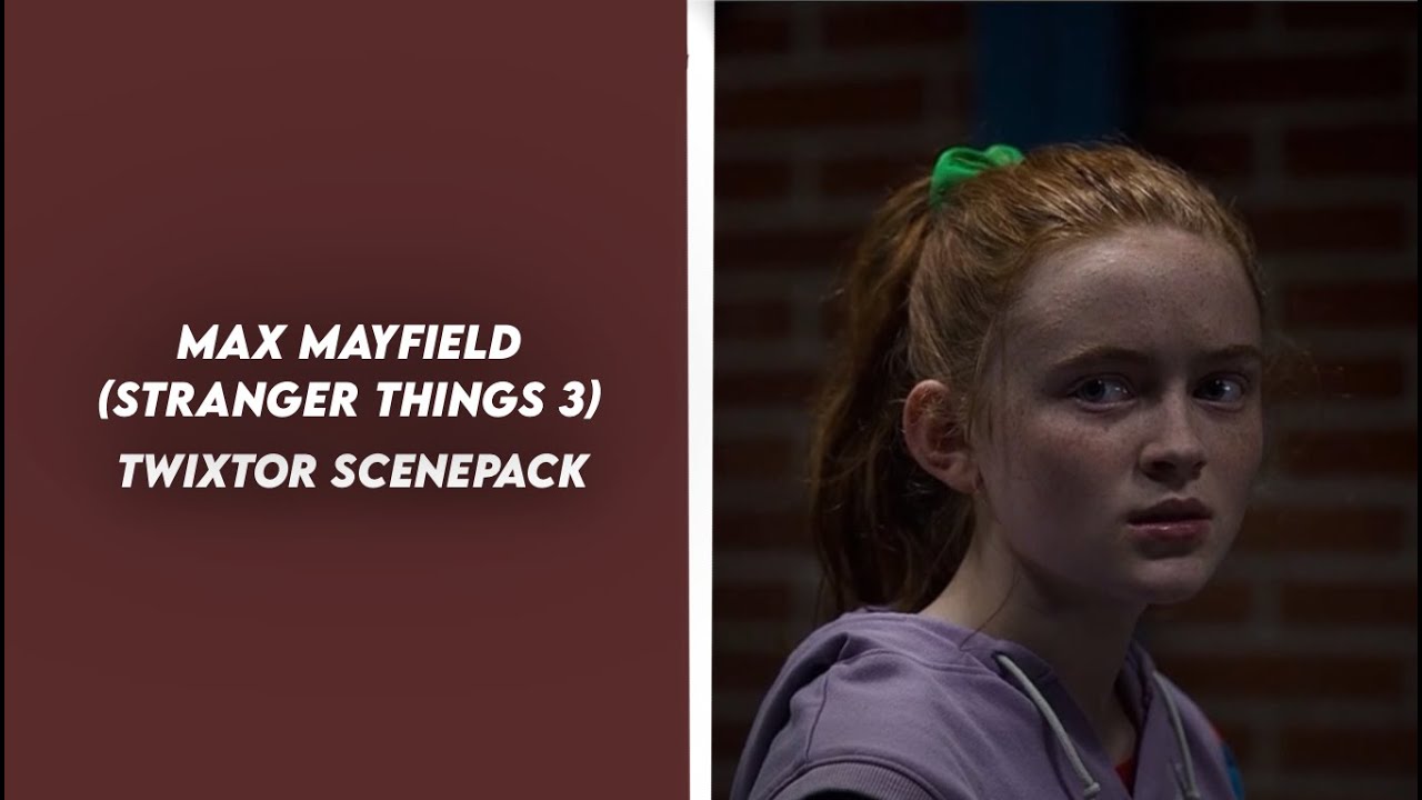 Max mayfield twixtor scenepack - YouTube