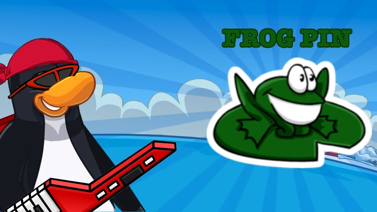 New Frog Pin Location! (Club Penguin Rewritten) - YouTube
