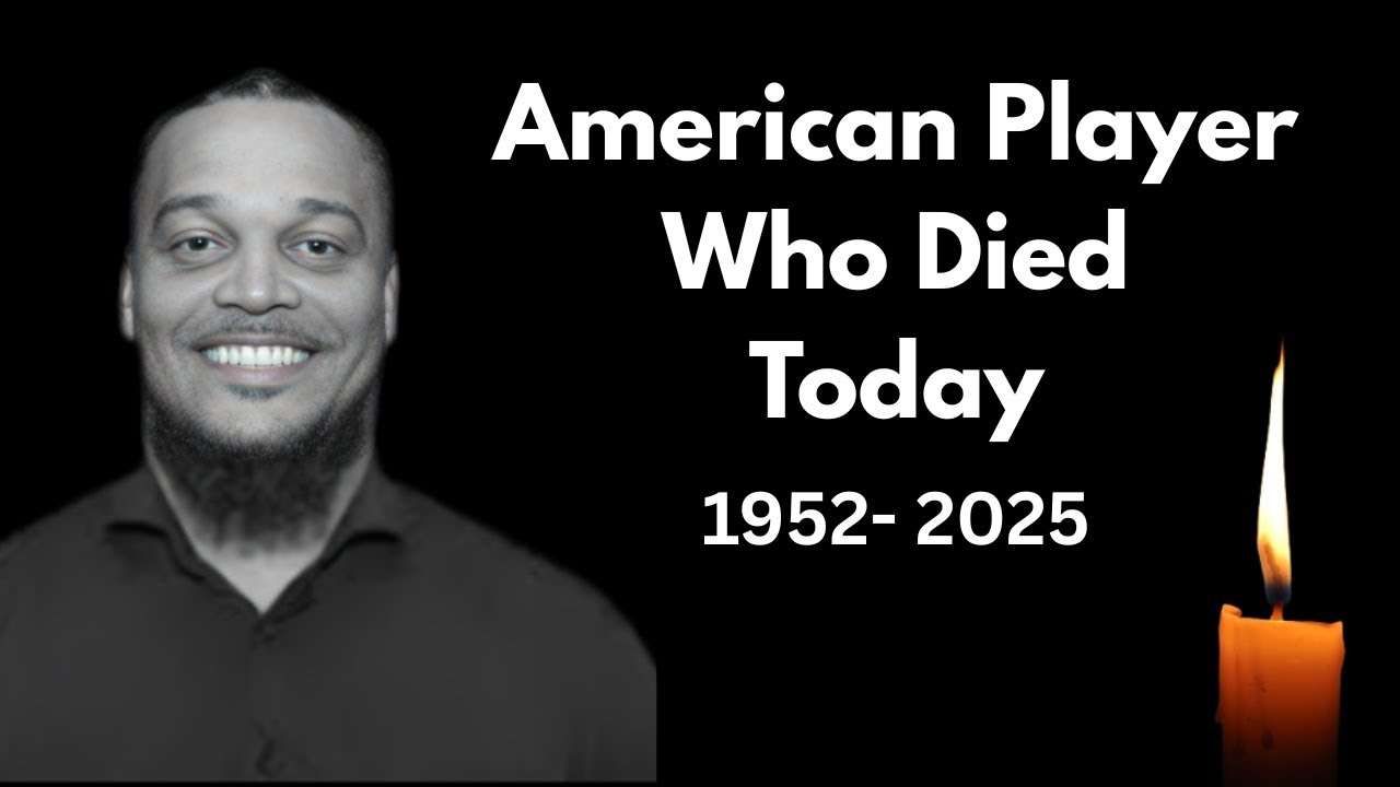 Story of American Football Player Who Died Today - YouTube