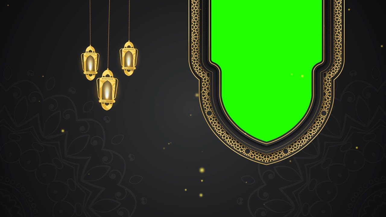 Gold Islamic Programme Project Template with 2 Themes | FREE TO USE ...