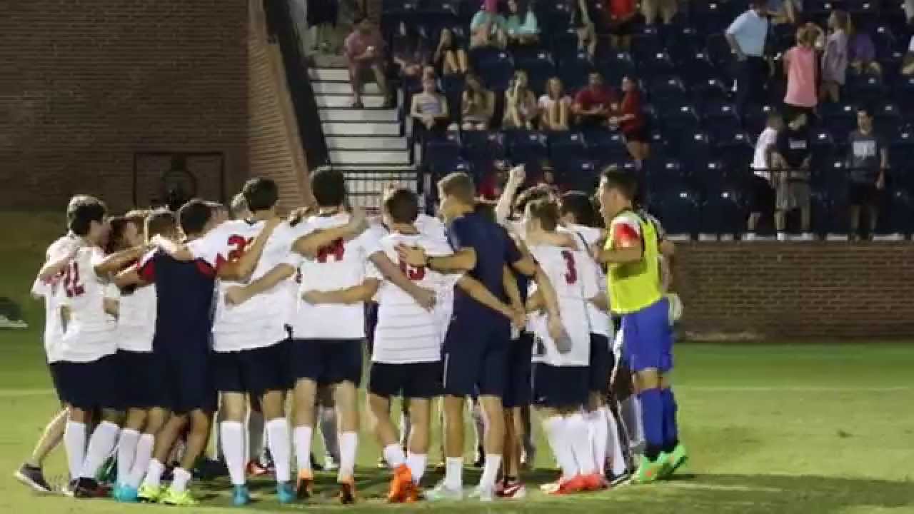 DBU Men's Soccer Highlights vs. Oklahoma Baptist - YouTube