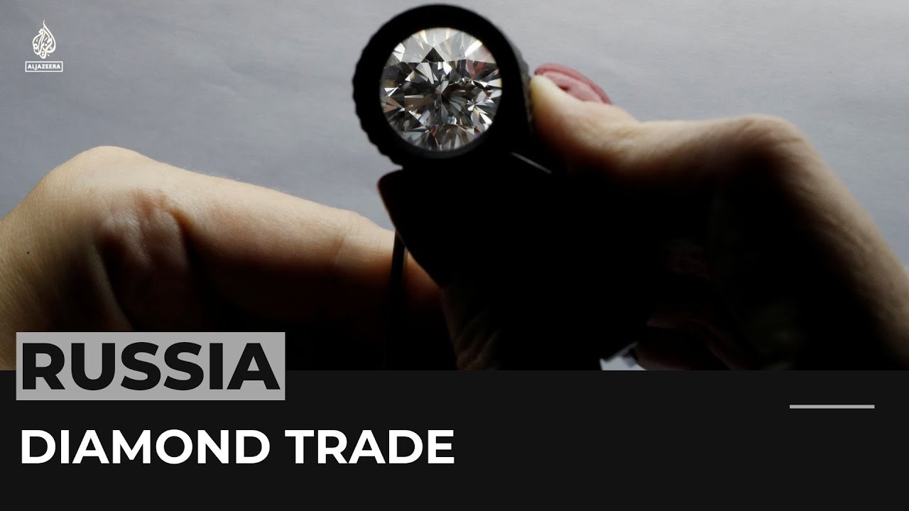 EU will not ban Russian diamonds in latest sanction package - YouTube