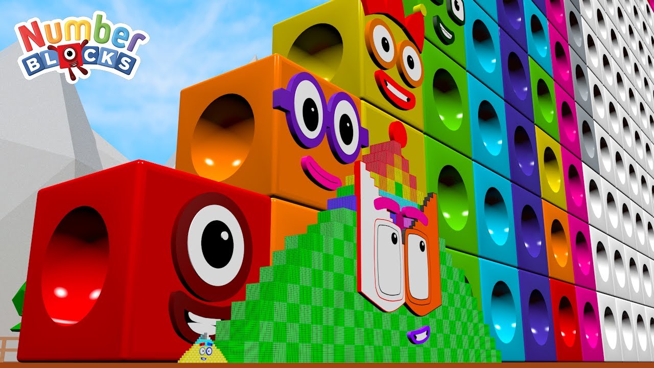 Numberblocks Step Squad 359, 478,000 to 20,000,000 BIGGEST - Learn to ...