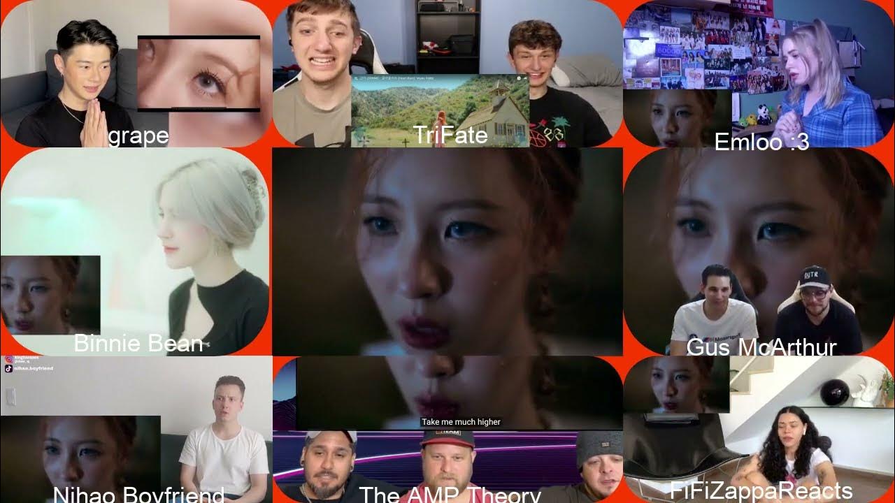 선미 (SUNMI) - '열이올라요 (Heart Burn)' Music Video REACTION MASHUP - YouTube