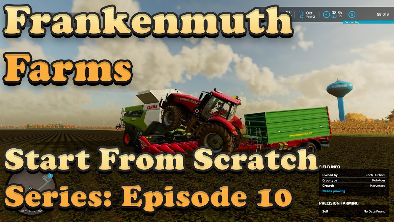 Frankenmuth Farms Ep 10: We Had an Accident on the FARM! [FS22 Survival ...