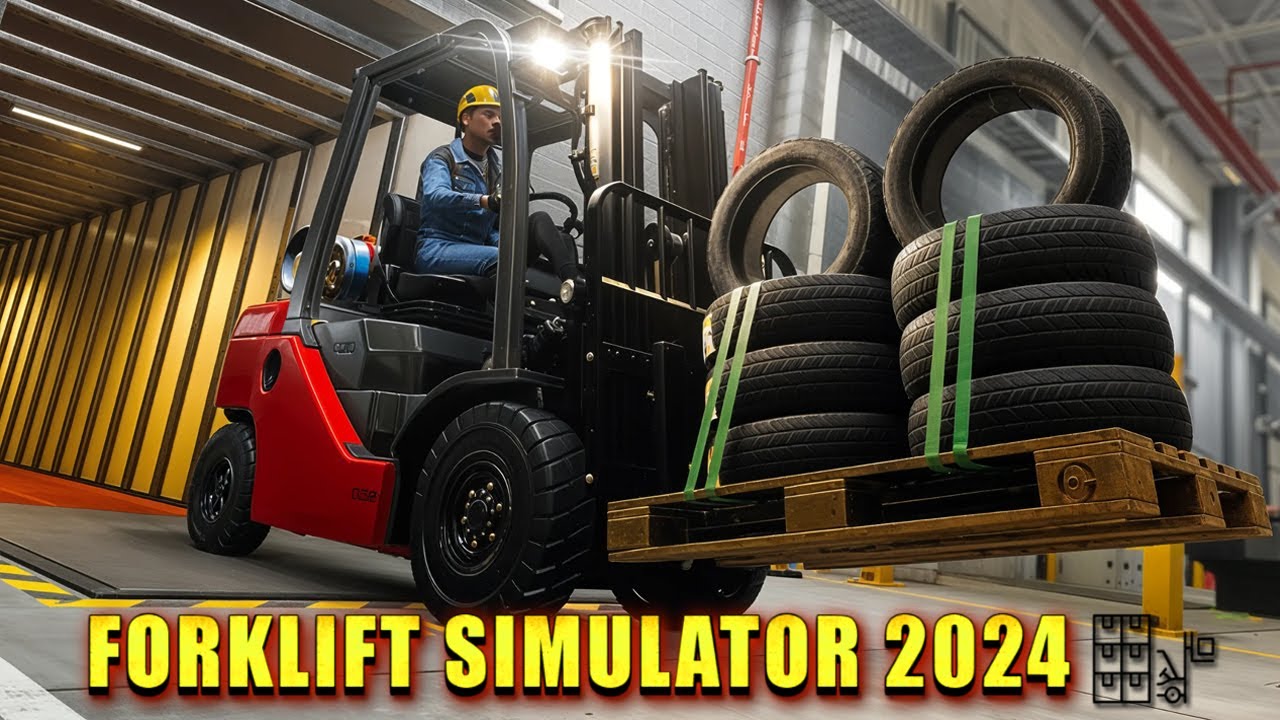 Forklift Simulator 2024 - A Day at the Warehouse Gameplay Review PC ...