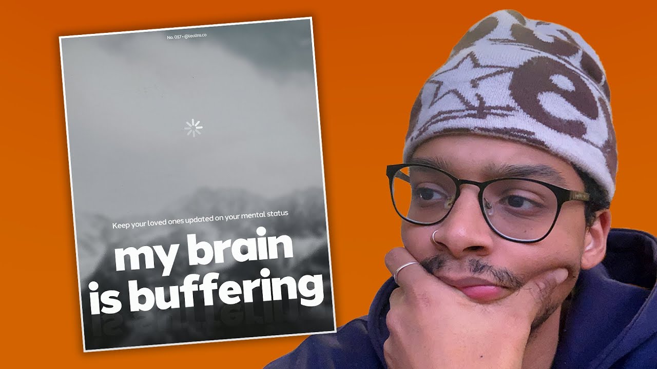 Making Of | My Brain is Buffering (Poster) - YouTube