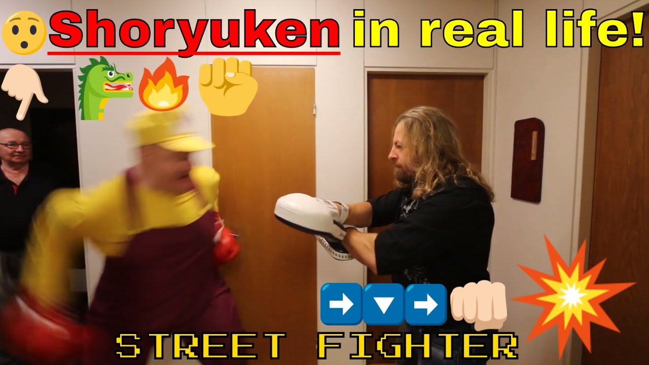 Shoryuken real life (Street Fighter) - YouTube