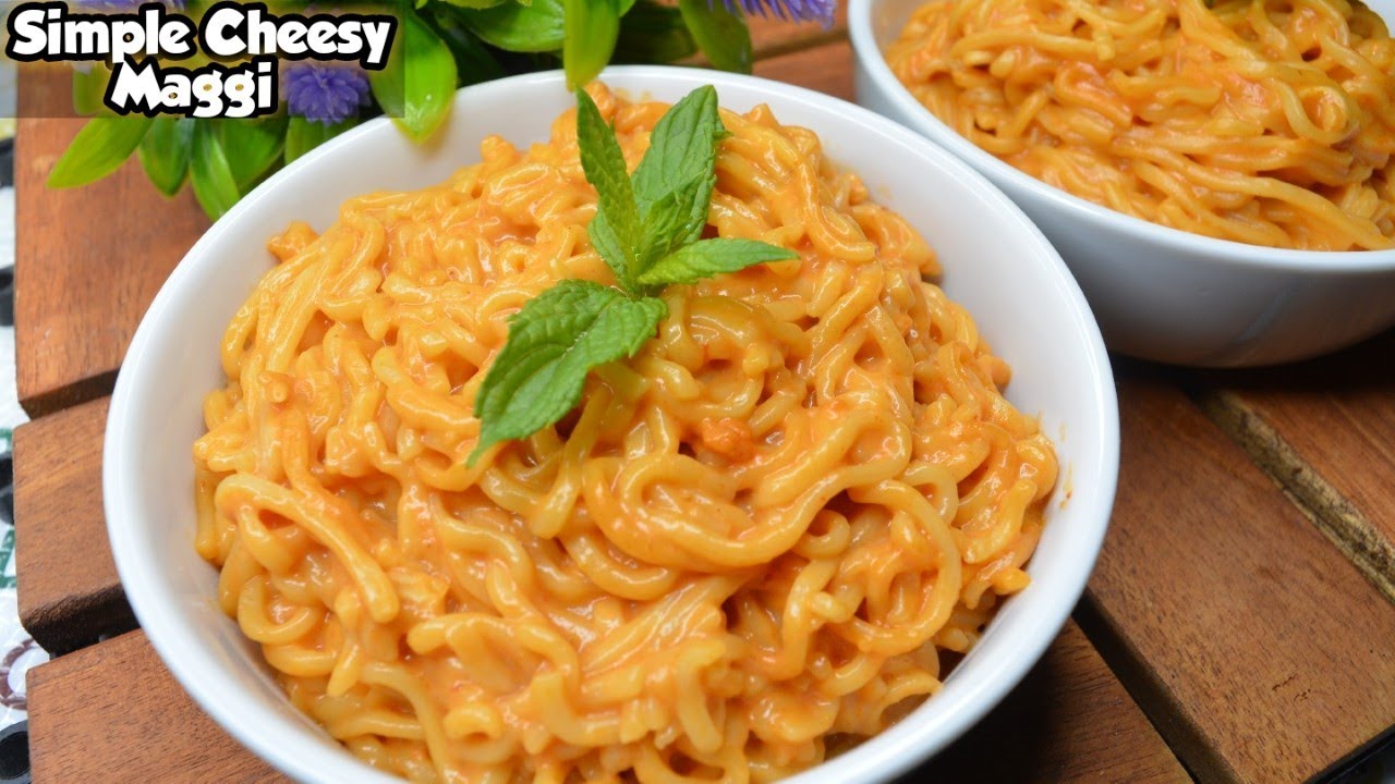 Simple Cheese Maggi Recipe | Easy Recipe | By Food Mania - YouTube