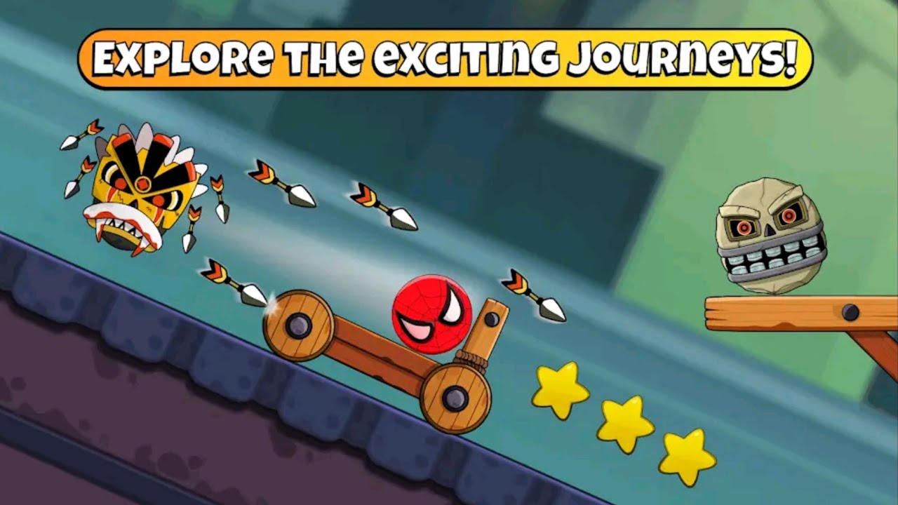 Bounce . Red bounce . Ball Eckape . Passing levels 1-10 . - YouTube