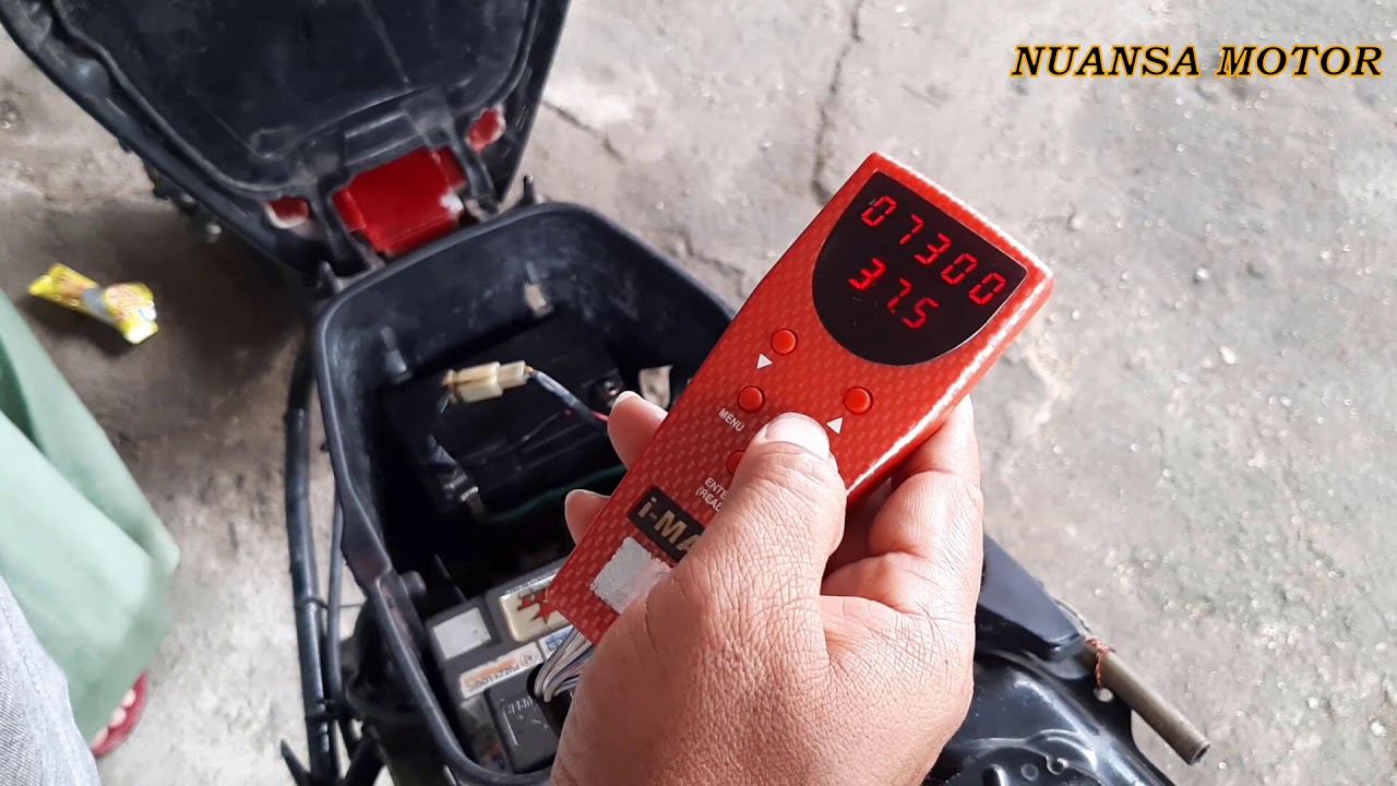 TUTORIAL MAPING CDI PROGRAM MOTOR BALAP HONDA BEAT 130CC STANDARD - YouTube