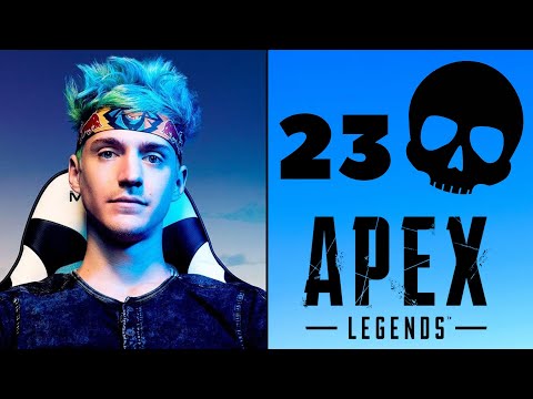Ninja Best Game on Apex Legends - 23 Solo Kills Highlightes