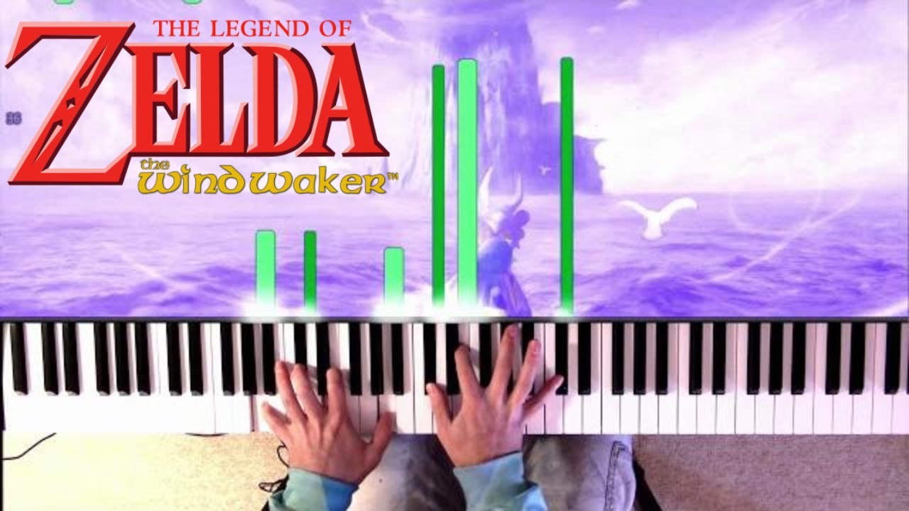 Zelda - Grandma's Theme from Wind Waker (Piano Version) - YouTube
