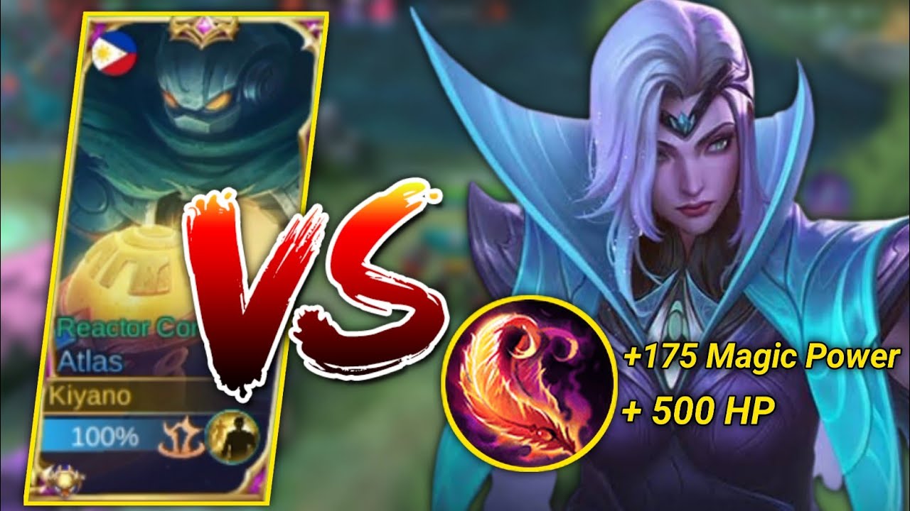 TOP GLOBAL ATLAS VS FULL MAGE BUILD VALENTINA! | MLBB - YouTube