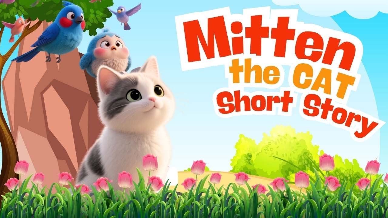 Mitten, the Cat Short Story - Bedtime Story for Kids - YouTube