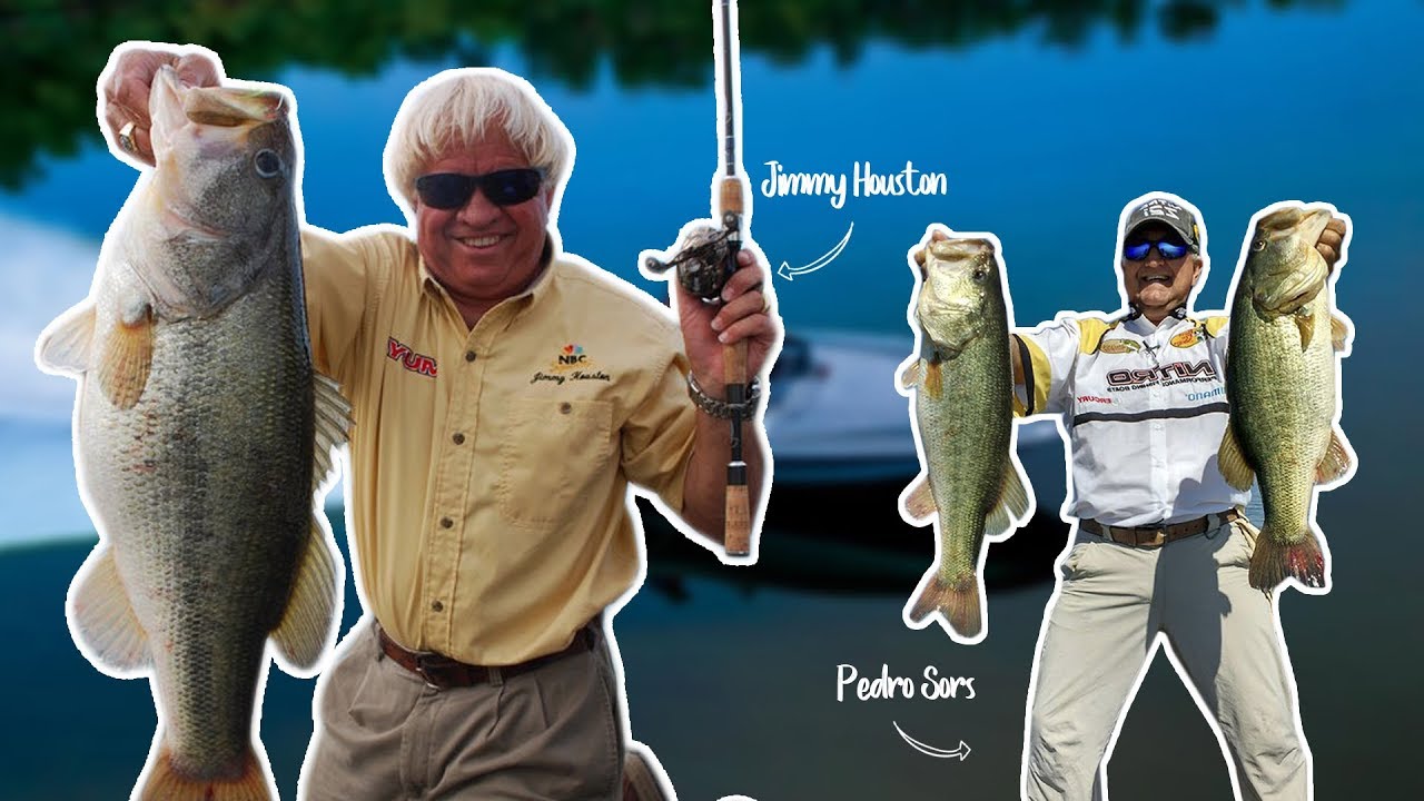 Pedro Sors pescando Con Jimmy Houston en Marte R Gomez | Con Caña y ...