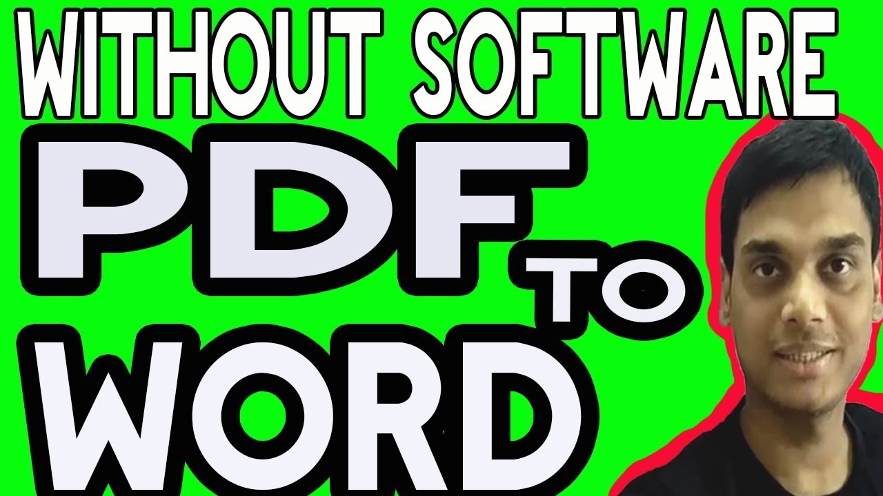 How To Convert Pdf To Word Without Software Hindi YouTube how-to-convert-pdf-to-word-without-software-hindi-youtube