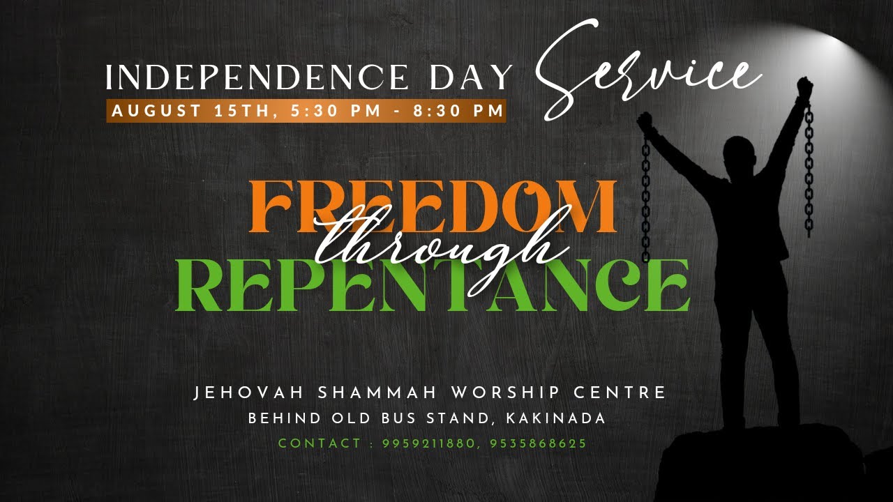 YOUTH MEET || INDEPENDENCE DAY SERVICE || THEME: FREEDOM THROUGH ...