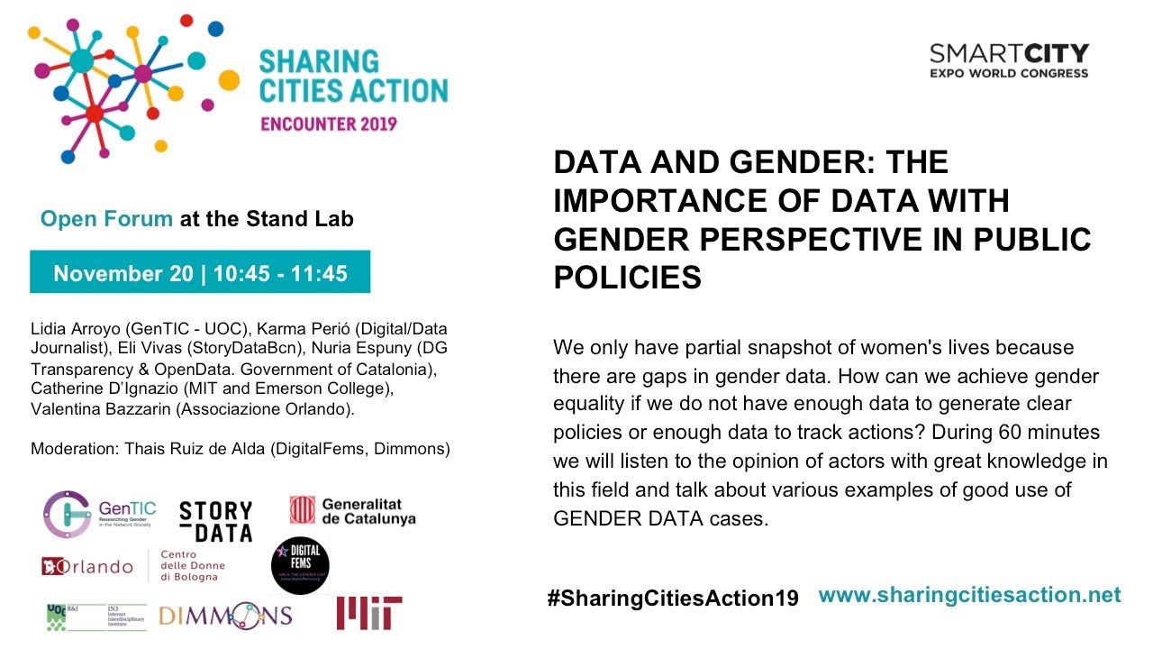 Data and Gender: the importance of Data with gender perspective in ...