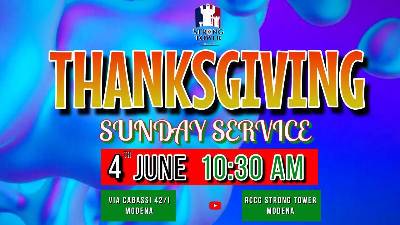 RCCG Thanksgiving Sunday Service 4/06/2023 - YouTube