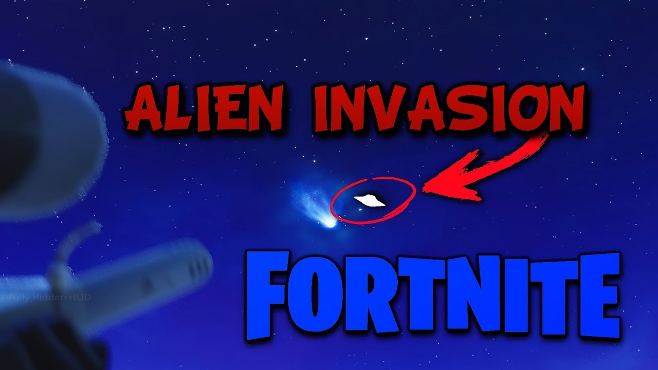 FORTNITE ALIEN INVASION!!!??? - YouTube