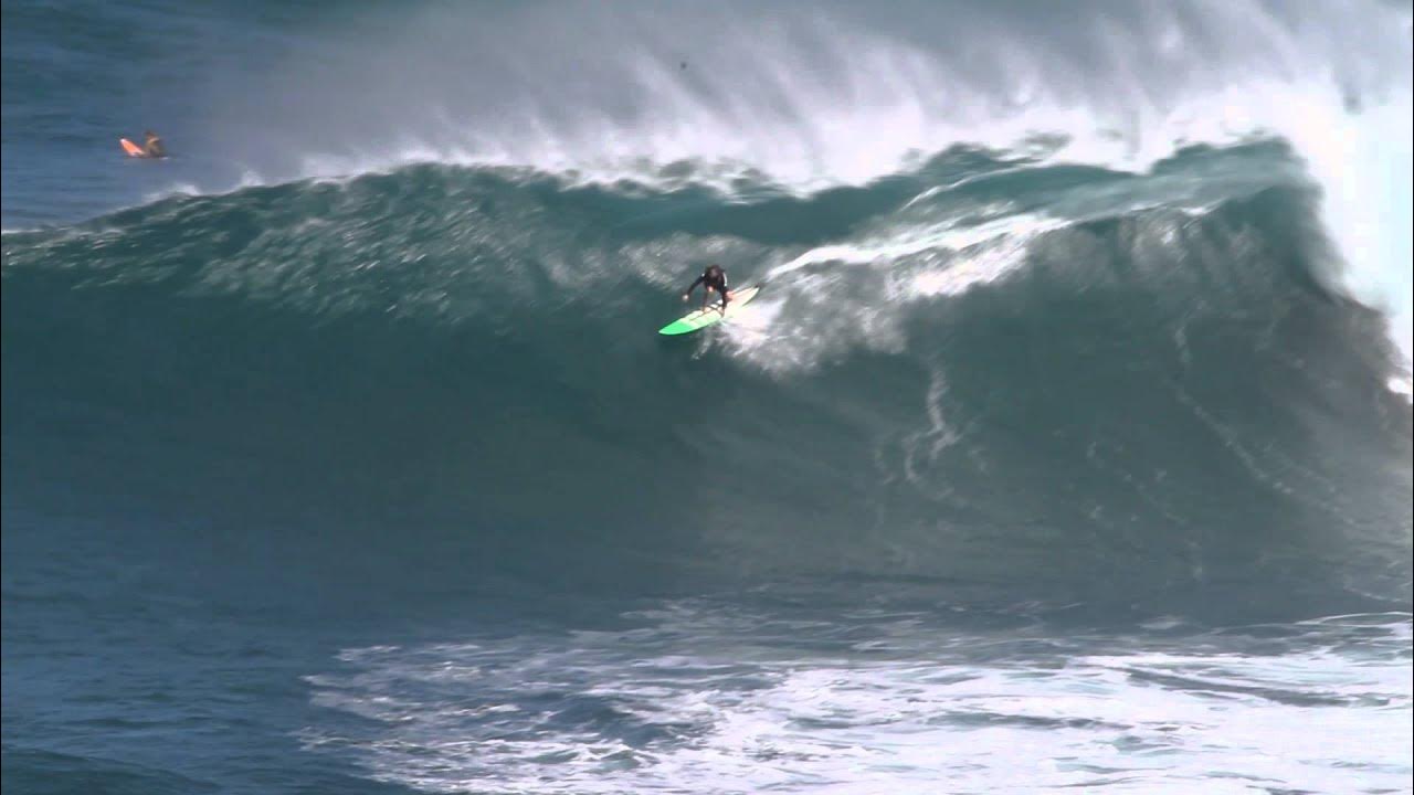 Jaws Wipeouts Opening Swell Peahi Maui - YouTube