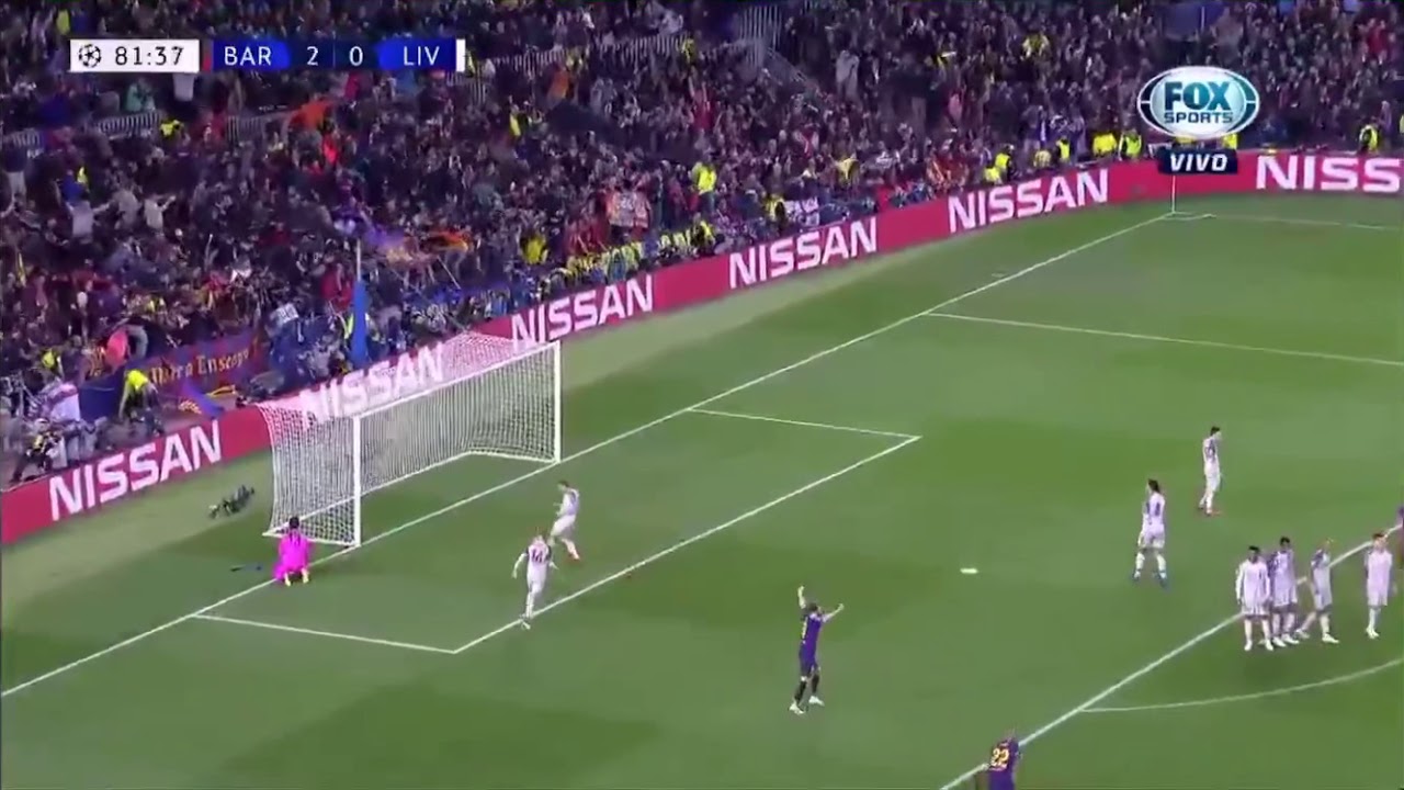 Messi goal vs Liverpool - YouTube