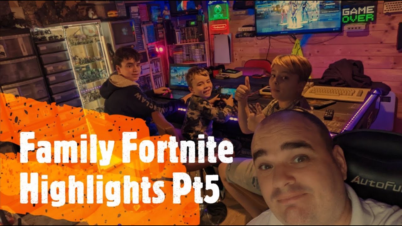 Family Fortnite Squads Highlights Part 5 #fortnite #gameplay #family ...
