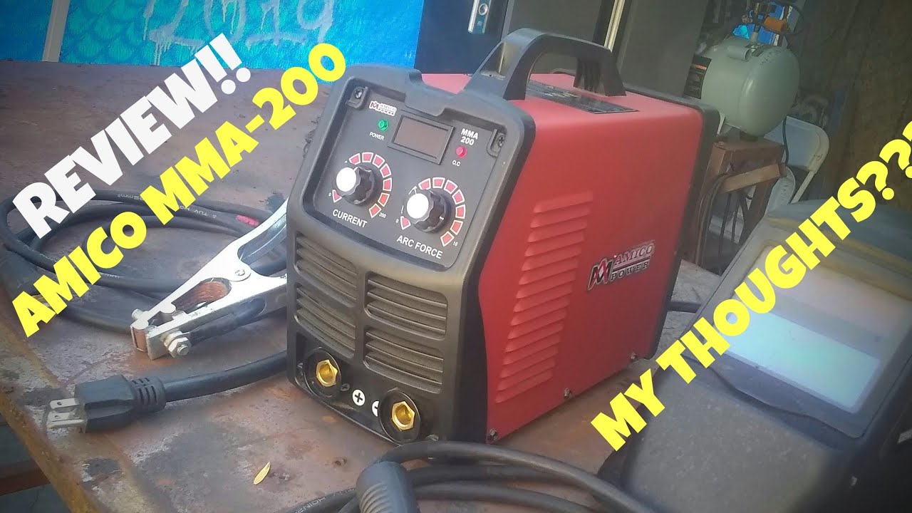 AMICO Welder Review - YouTube