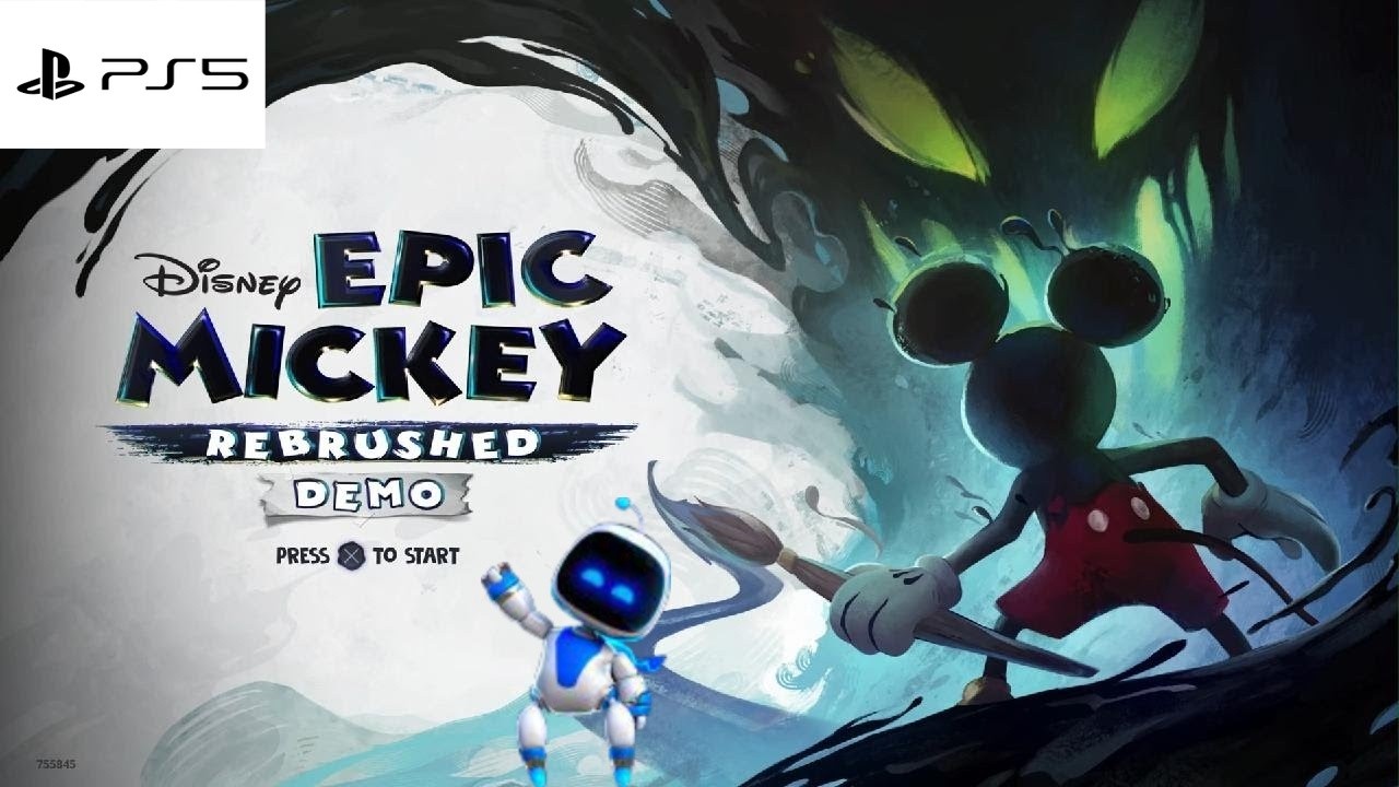 Disney Epic Mickey: Rebrushed Demo on PS5 - YouTube