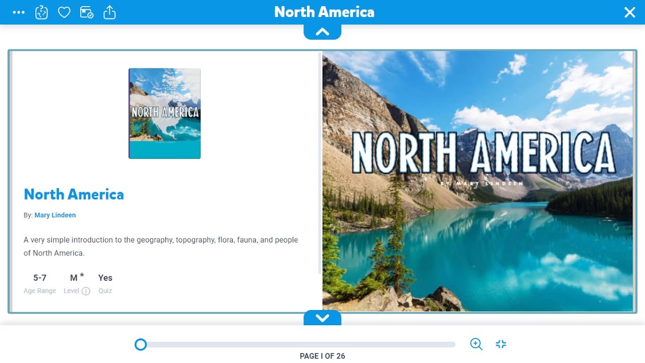 North America By Mary Lindeen - YouTube
