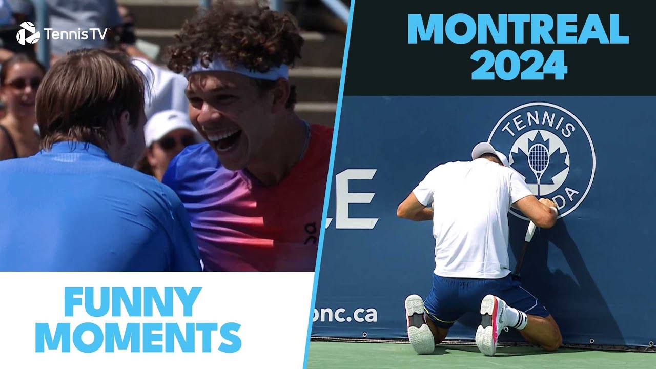 Bublik's Illegal Genius & Dimitrov's Painful Mishap 🫣 | Montreal 2024 ...