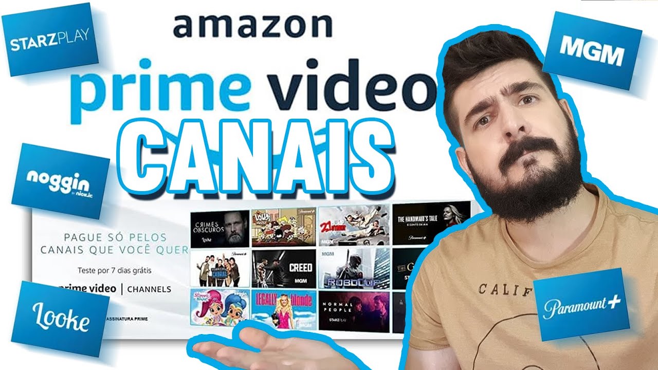 CANAIS DA AMAZON PRIME - Explicando os channels da Amazon! - YouTube
