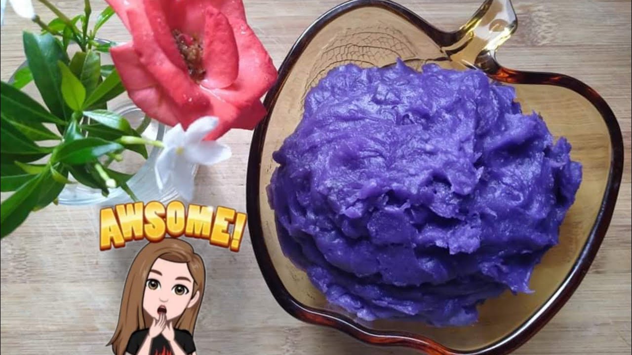 Halayang Ube using Sweet Potato Recipe - YouTube